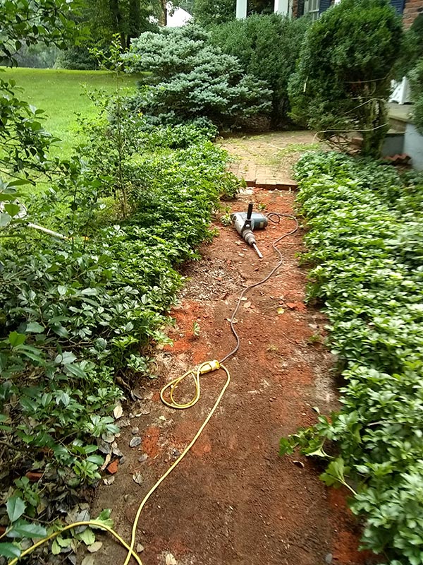 Bluestone Walkway | Country Mile Gardens